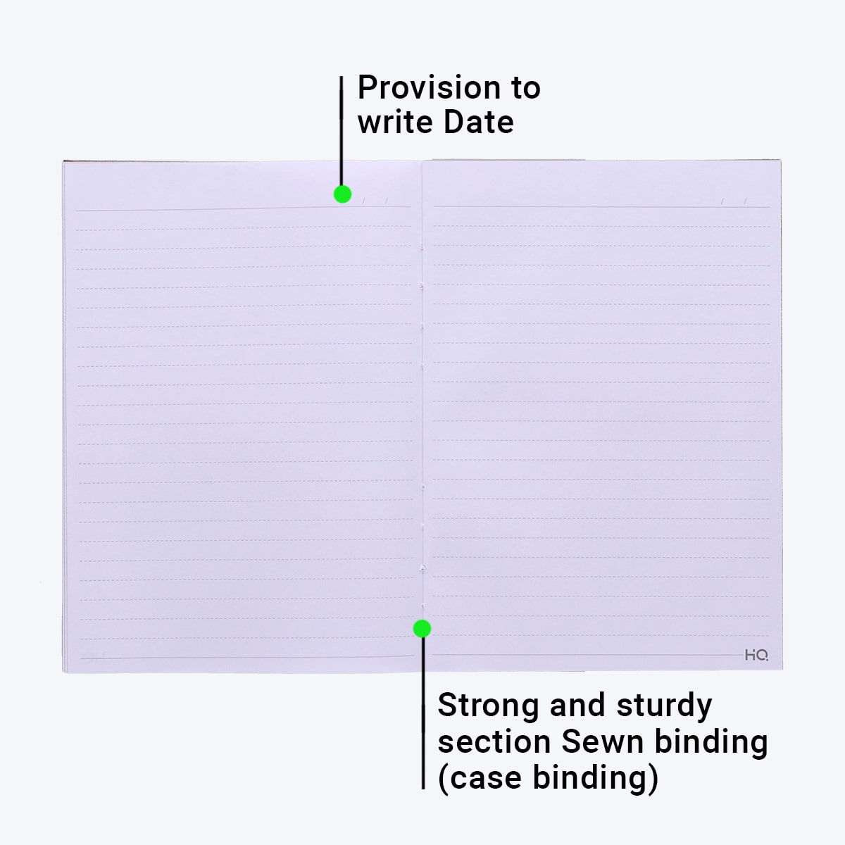 Navneet HQ | Login Notebook|Wood finish designs|Case Bound / Hard Cove